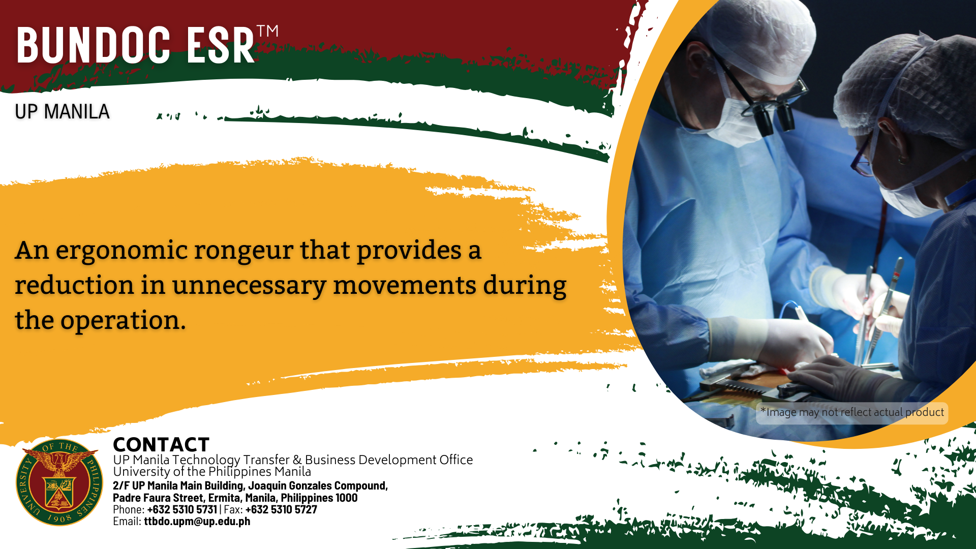 Bundoc ESR – UP Manila TTBDO