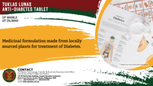 Tuklas Lunas Anti-Hyperglycemic Formulations – UP Manila TTBDO