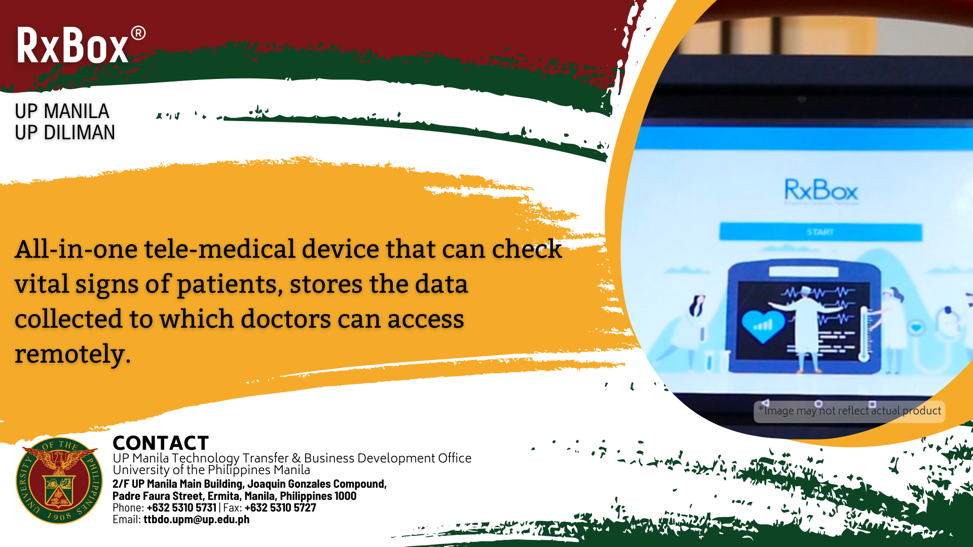 RxBox – UP Manila TTBDO